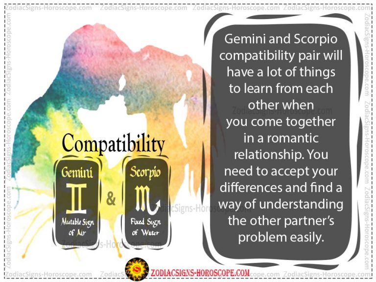 Gemini and Scorpio Compatibility: Love, Life, Trust, and Intimacy