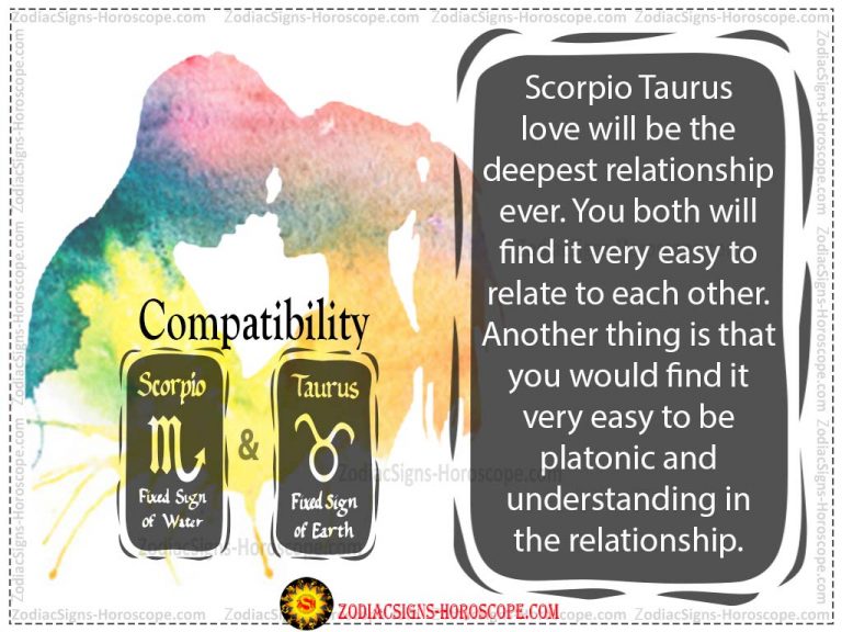 Scorpio and Taurus Compatibility - Love, Life, Trust and Sex Compatibility