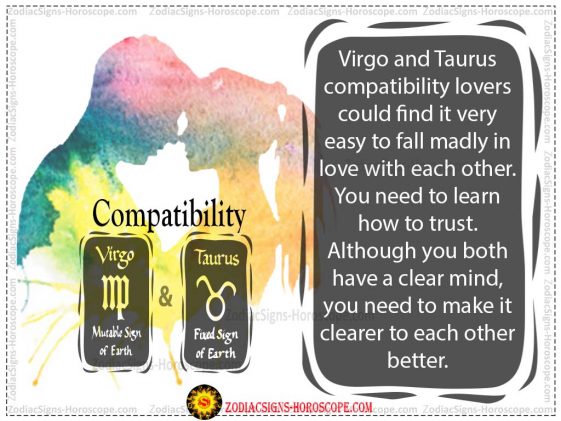 Virgo and Taurus Compatibility - Love, Life, and Trust Compatibility