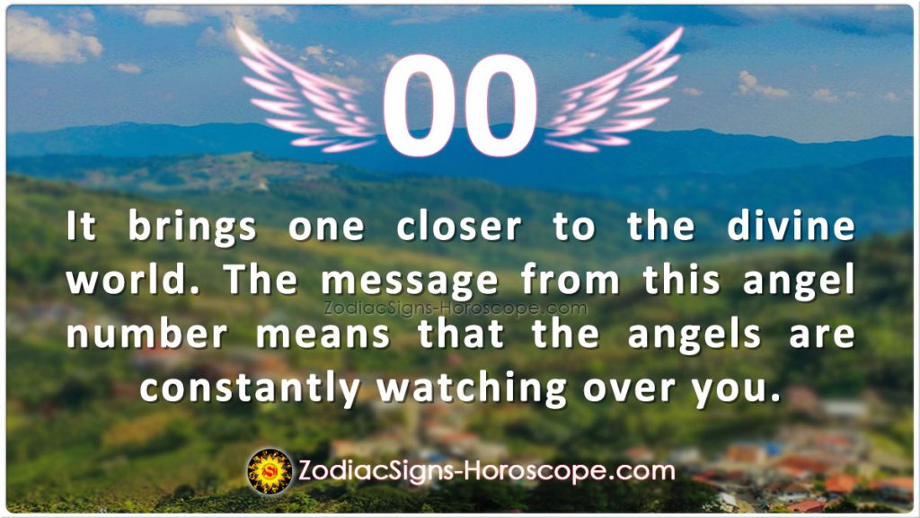 Seeing Angel Number 00 brings one closer to the divine world | 00 Angel