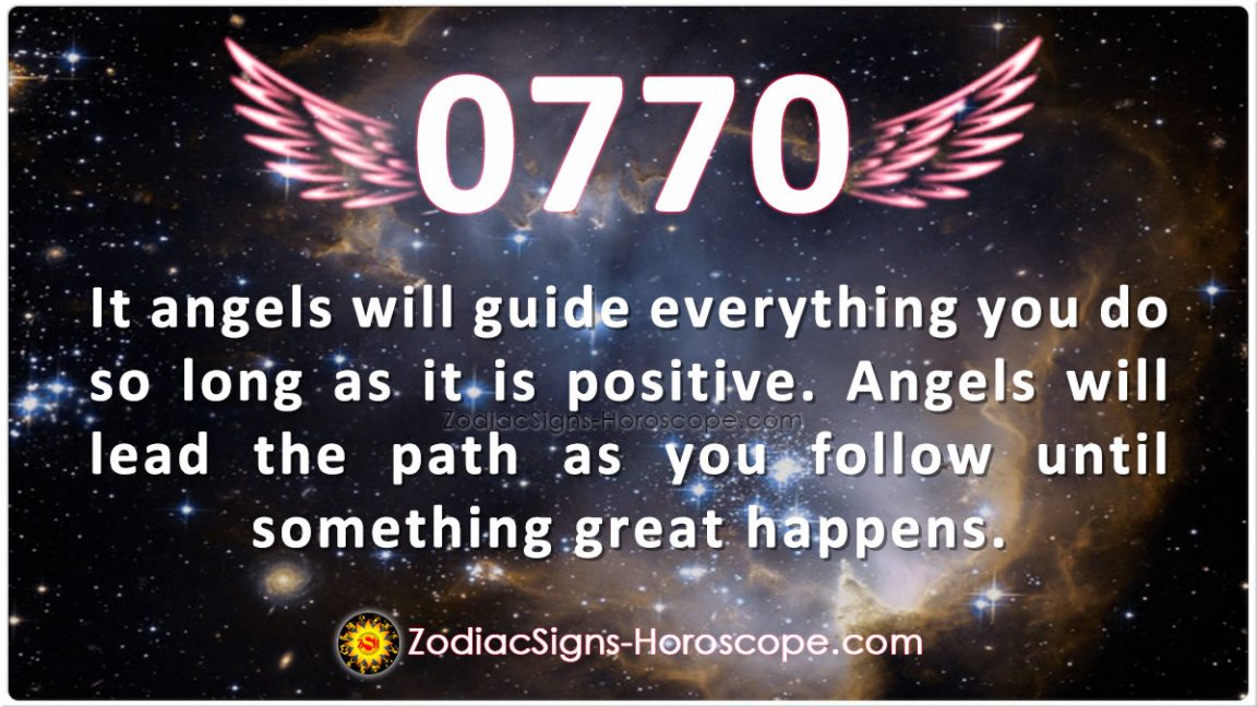 Angel Number 0770: bilancia i tuoi pensieri con l'aiuto degli angeli - ZSH