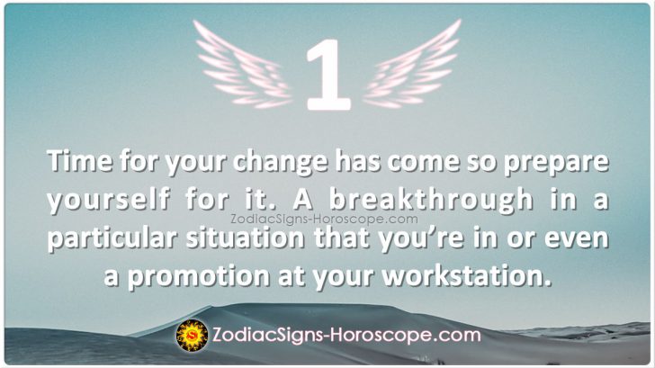 Angel Number 1 is Showing A Beginning of Significantly Good Change