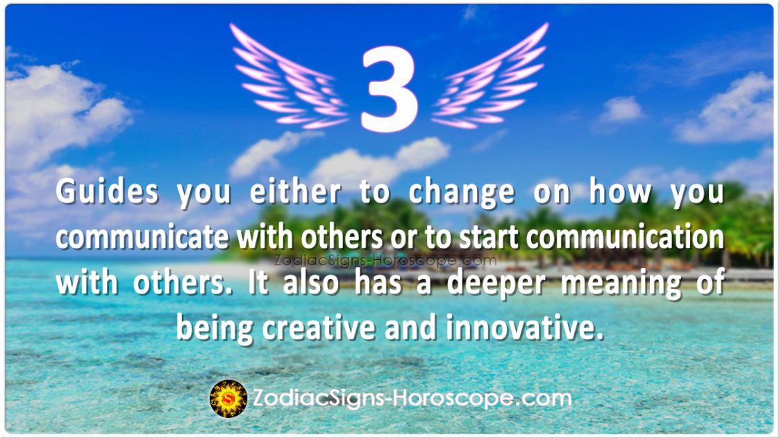 Angel Number 3 means that you should work on your communication skills