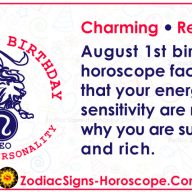 August 2 Zodiac – Full Horoscope Birthday Personality | ZSH
