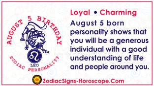 August 5 Zodiac (Leo) Horoscope Birthday Personality and Lucky Things | ZSH