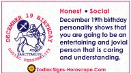 December 19 Zodiac (Sagittarius) Horoscope Birthday Personality and ...