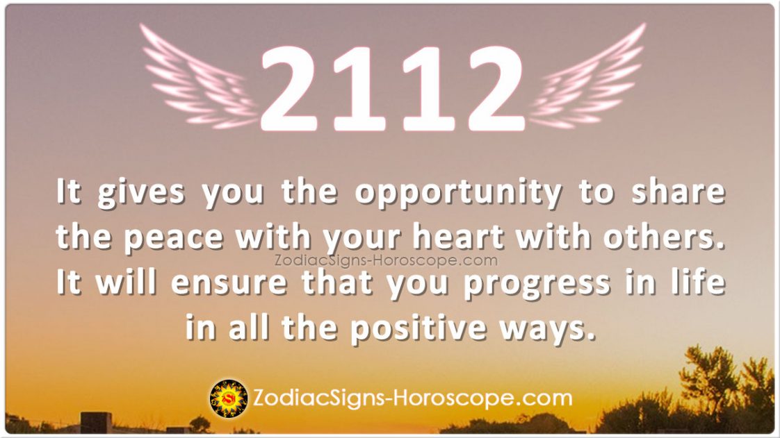 Angel Number 2112 Meaning: Share the Peace with Others | ZSH