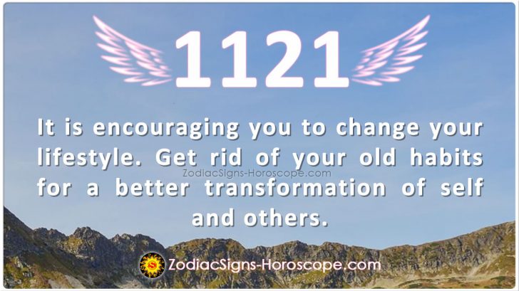 Angel Number 1121 Meaning: Cast Away Your Old Habits | ZSH