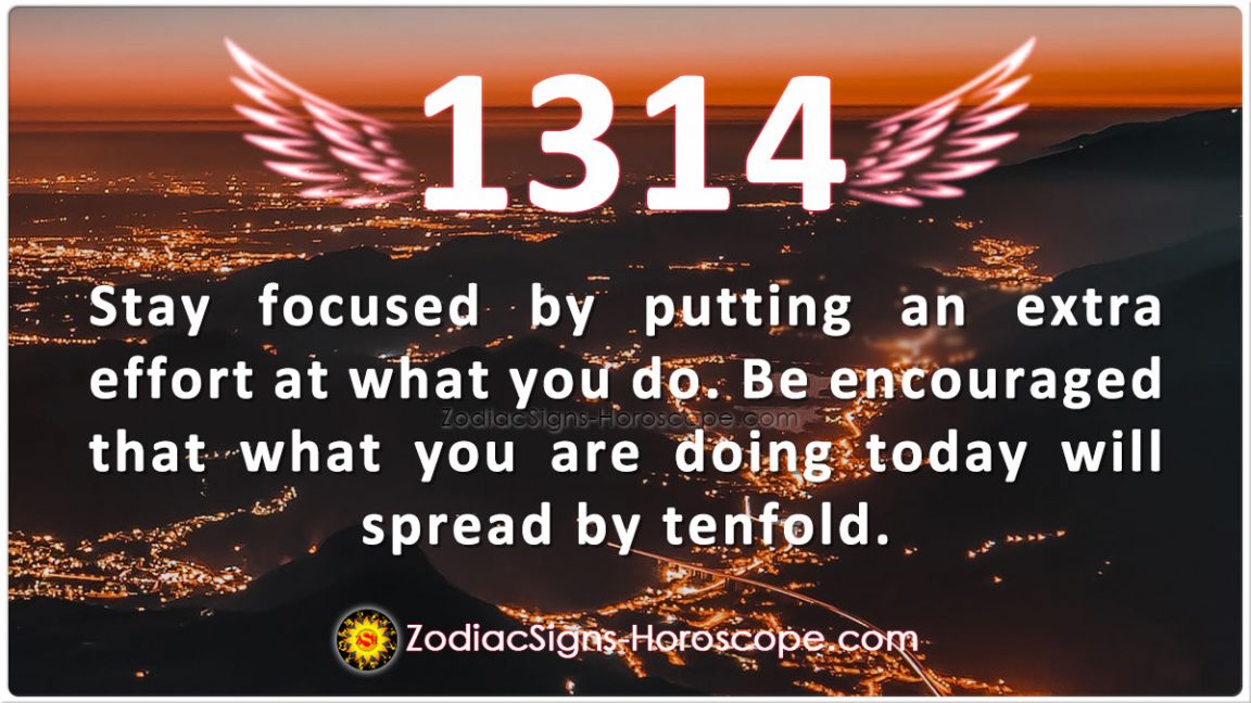 Angel Number 1314 Meaning: Right Approval from the Heavens | ZSH