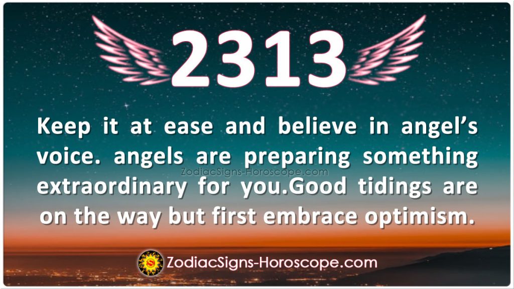 Angel Number 2313 Meaning: A Message of Abundance and Restoration