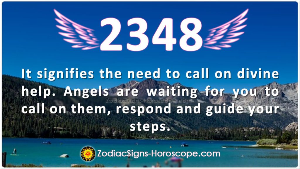 Angel Number 2348 Meaning and Symbolism: Help is On the Way | ZSH
