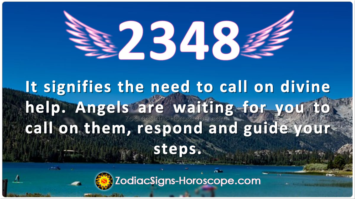 Angel Number 2348 Meaning and Symbolism: Help is On the Way | ZSH