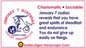 January 7 Zodiac – Full Horoscope Birthday Personality | ZSH