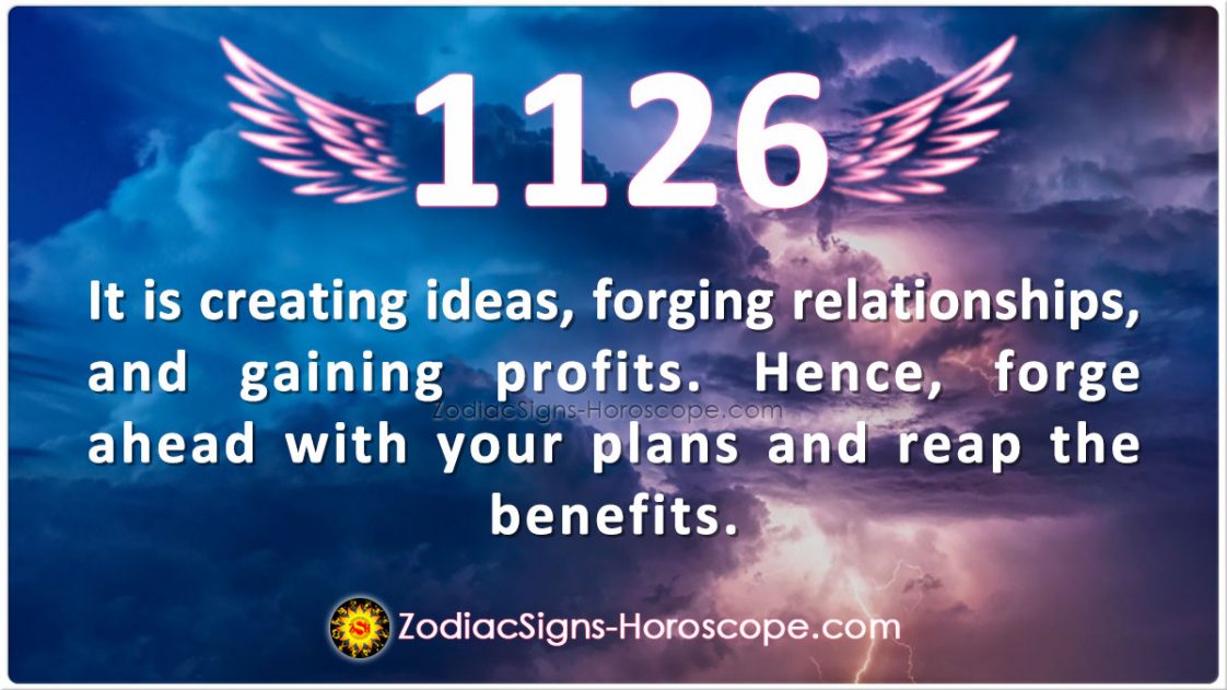 Angel Number 1126 Represents Creating Better Working Networks | ZSH