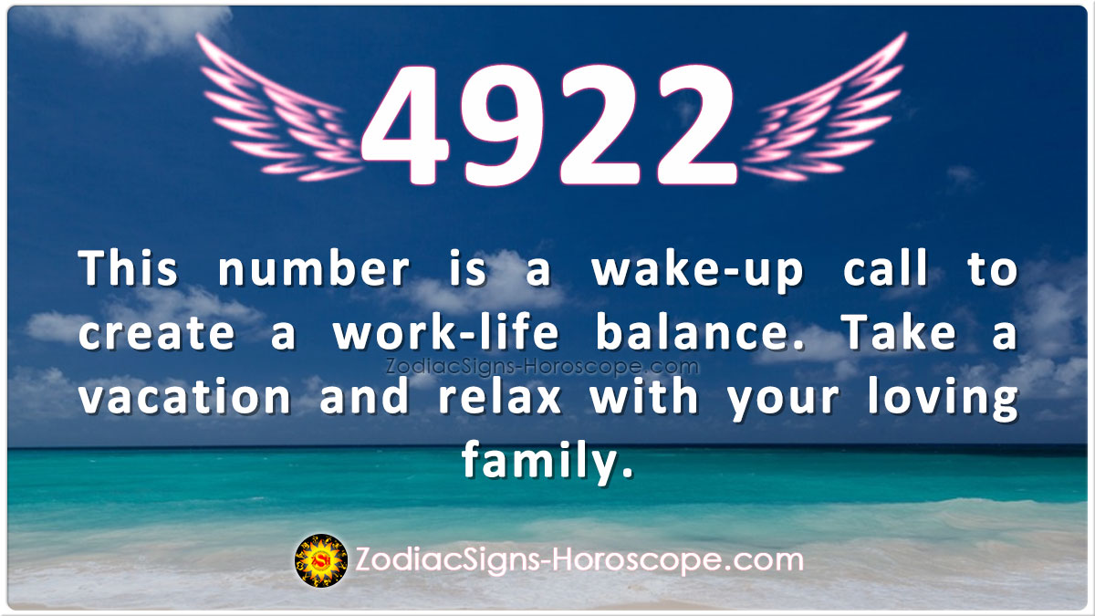Angel Number 4922 Says Enjoy Your Time in Peace | ZSH