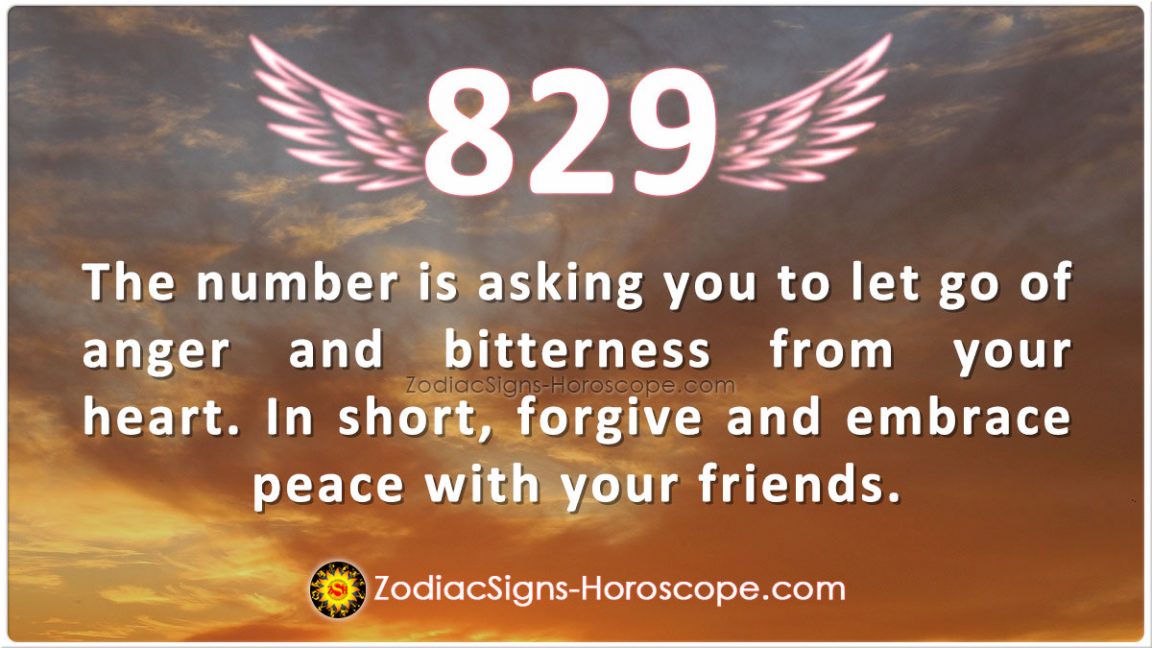 Angel Number 829 Meaning: Encouraging you to forgive and forget | ZSH