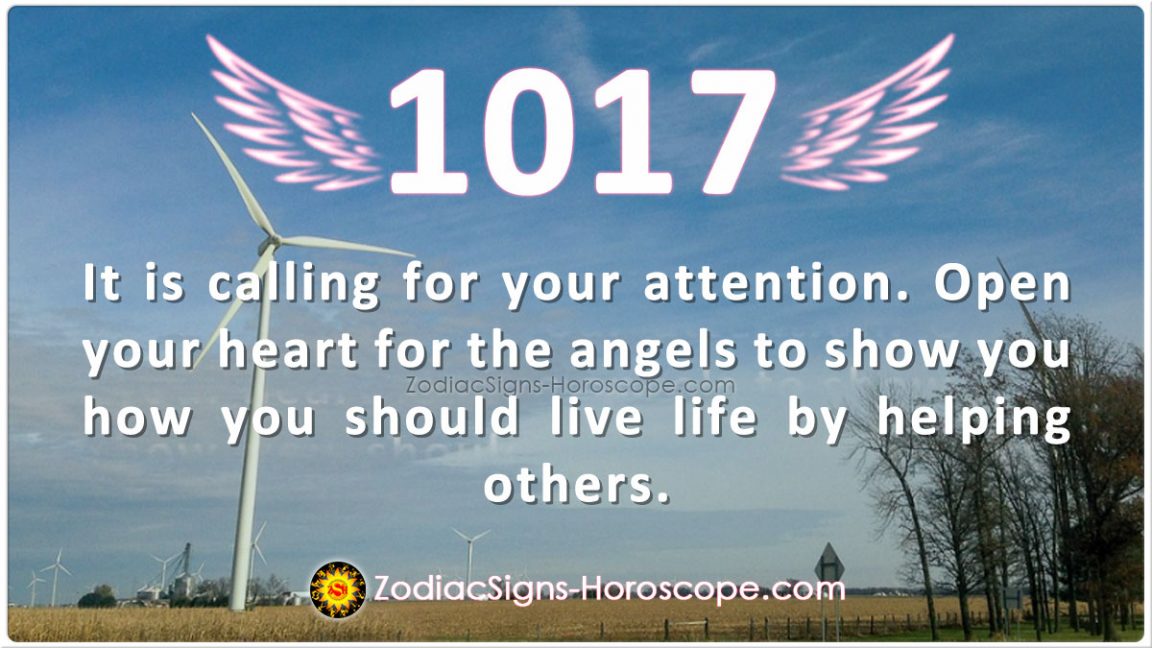 Angel Number 1017 Says Letting The Angels In Your Life | 1017 Meaning