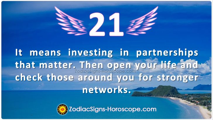 Angel Number 21 Means Investing in Partnerships that Matter | ZSH