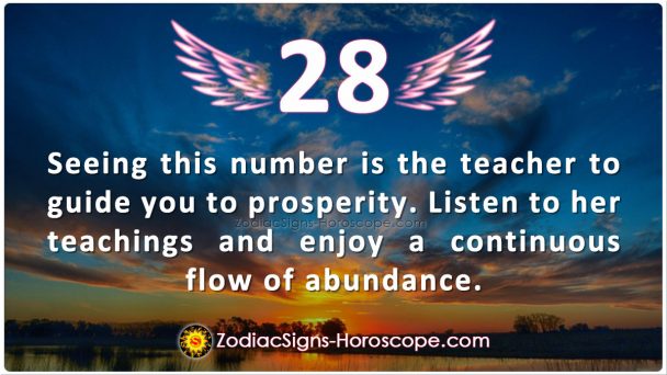 Angel Number 28 is the Teacher to Guide You to Prosperity | ZSH