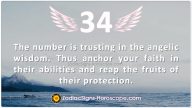 Angel Number 34 is Trusting in the Angelic Wisdom and Faith | ZSH