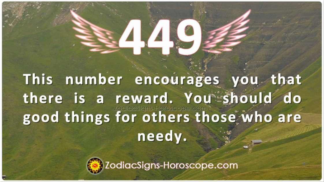 Angel Number 449 Encourages You that Reward for Good Deeds | ZSH