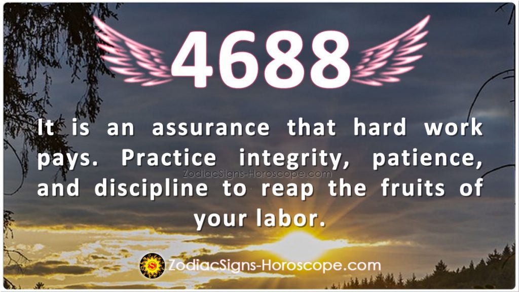 Angel Number 4688 is an assurance that hard work pays | ZSH