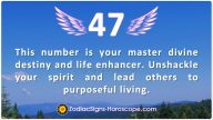 Angel Number 47 is Your Master Divine Destiny and Life Enhancer | ZSH