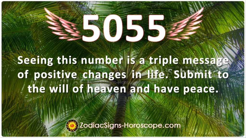 Angel Number 5055 is a triple message of positive changes in life | ZSH