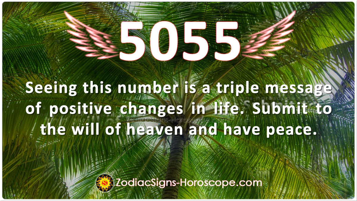 Angel Number 5055 is a triple message of positive changes in life | ZSH