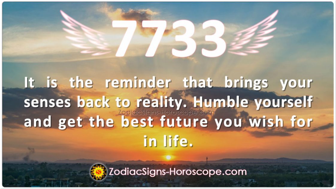 Angel Number 7733 is the reminder that brings your senses back to reality