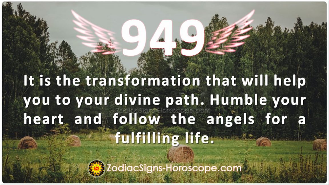 Angel Number 949 is the Transformation that will Help Your Divine Path