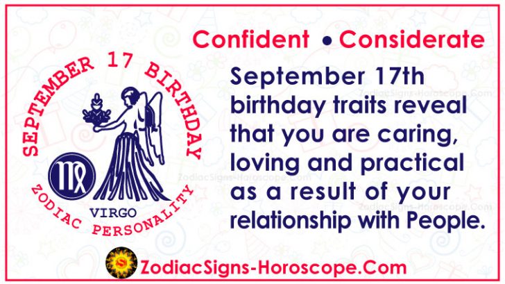 September 17 Zodiac (Virgo) Horoscope Birthday Personality and Lucky ...
