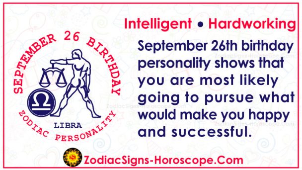 September 26 Zodiac (Libra) Horoscope Birthday Personality and Lucky Things - ZodiacSigns ...