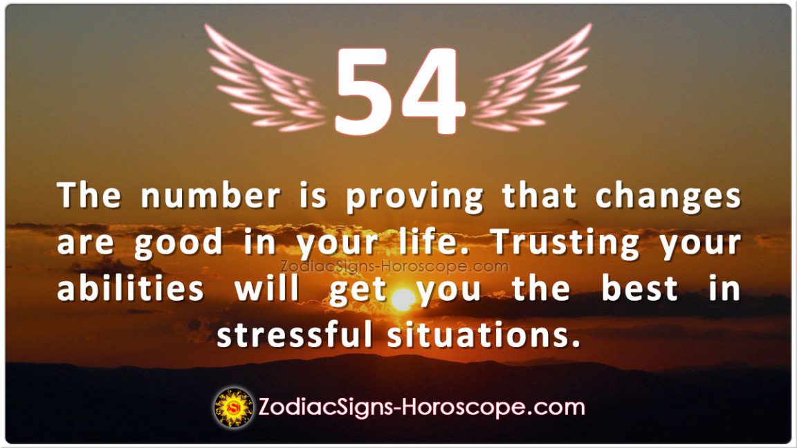 Angel Number 54 Meaning: Taking Advantage of Circumstances | ZSH