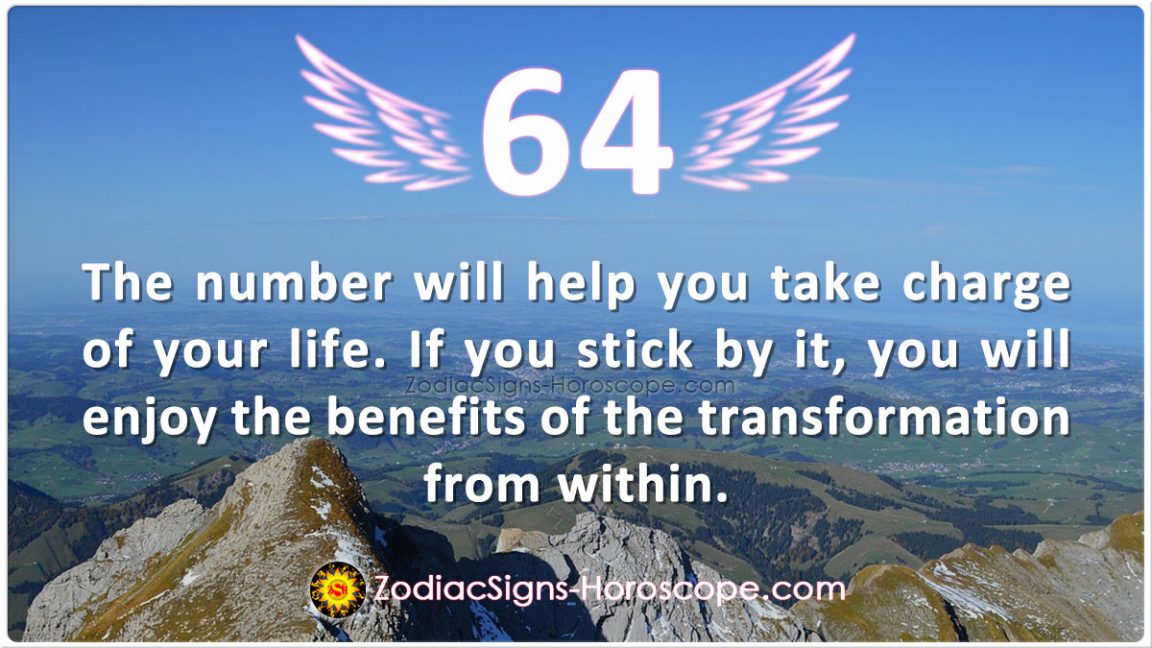 Angel Number 64 Meaning: Transformation From Within | ZSH