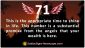 Angel Number 71 Meaning: It is Your Time to Shine | 71 Angel Number