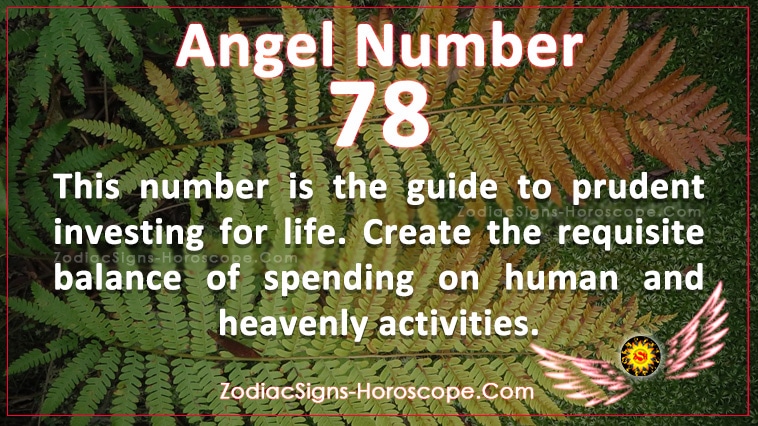 Angel Number 78 Meaning: A Balance Between Earth and Heaven | ZSH