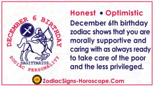 6 de diciembre Zodiaco (Sagitario) Horóscopo Cumpleaños Personalidad y ...