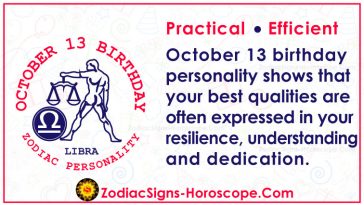 October 13 Zodiac (Libra) Horoscope Birthday Personality and Lucky Things