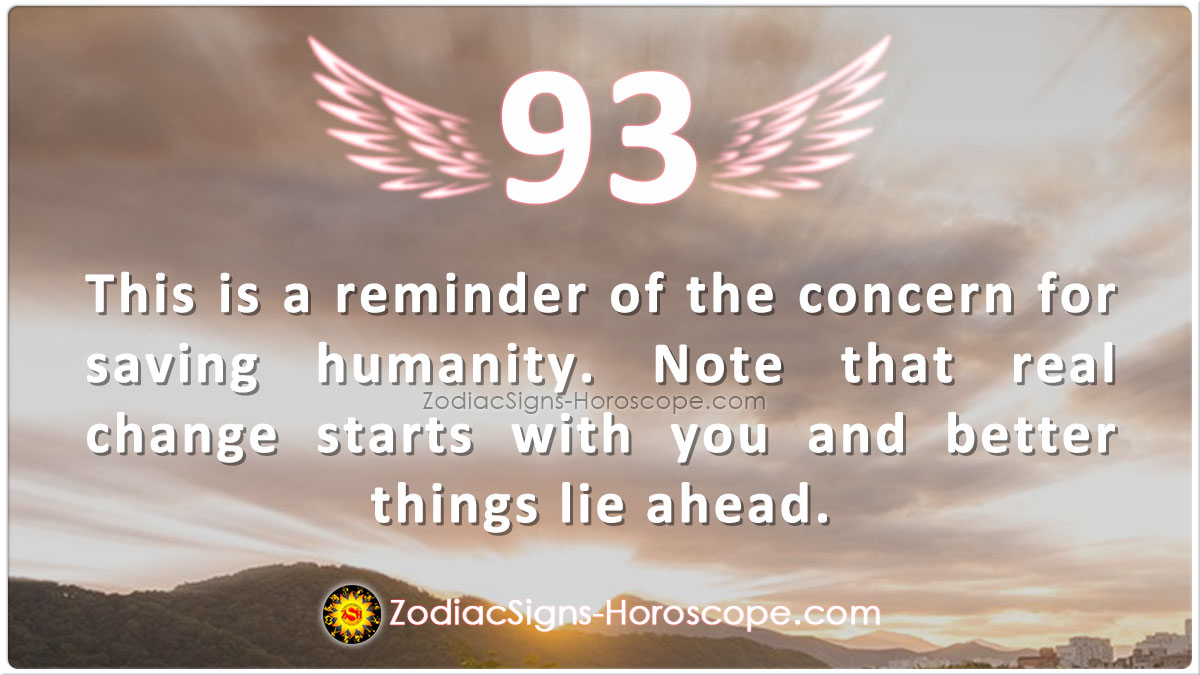Angel Number 93 Meaning: Concern for Humanity | 93 Angel Number