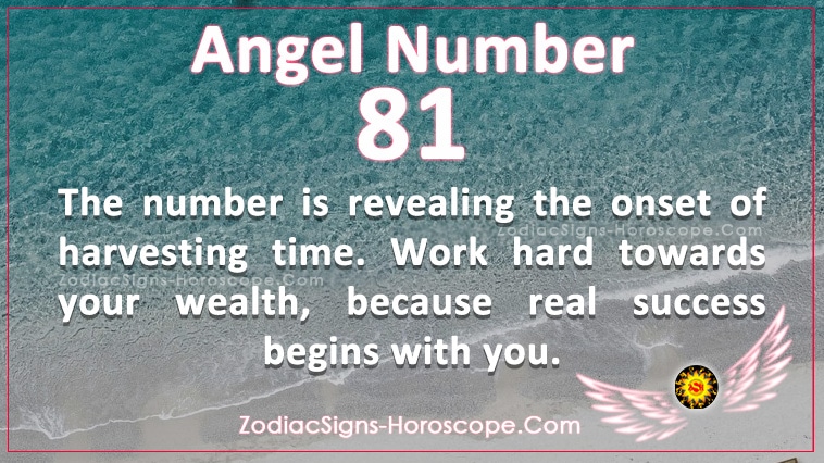 Angel Number 81 Meaning: Success Starts With You | 81 Angel Number