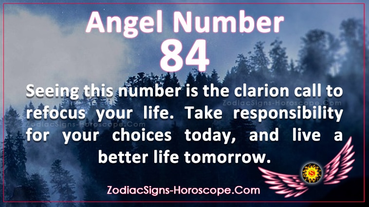 Angel Number 84 Meaning: Taking Good Care of Yourself | ZSH