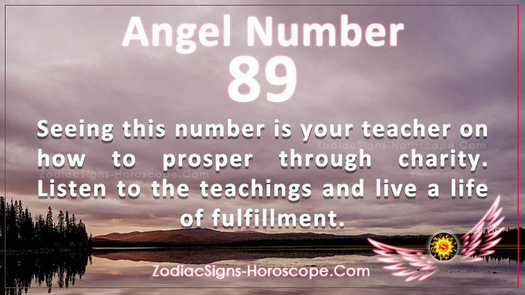 Angel Number 89 Meaning: Prosperity in Charity | 89 Angel Number | ZSH