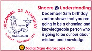 December 25 Zodiac (Capricorn) Horoscope Birthday Personality and Lucky ...