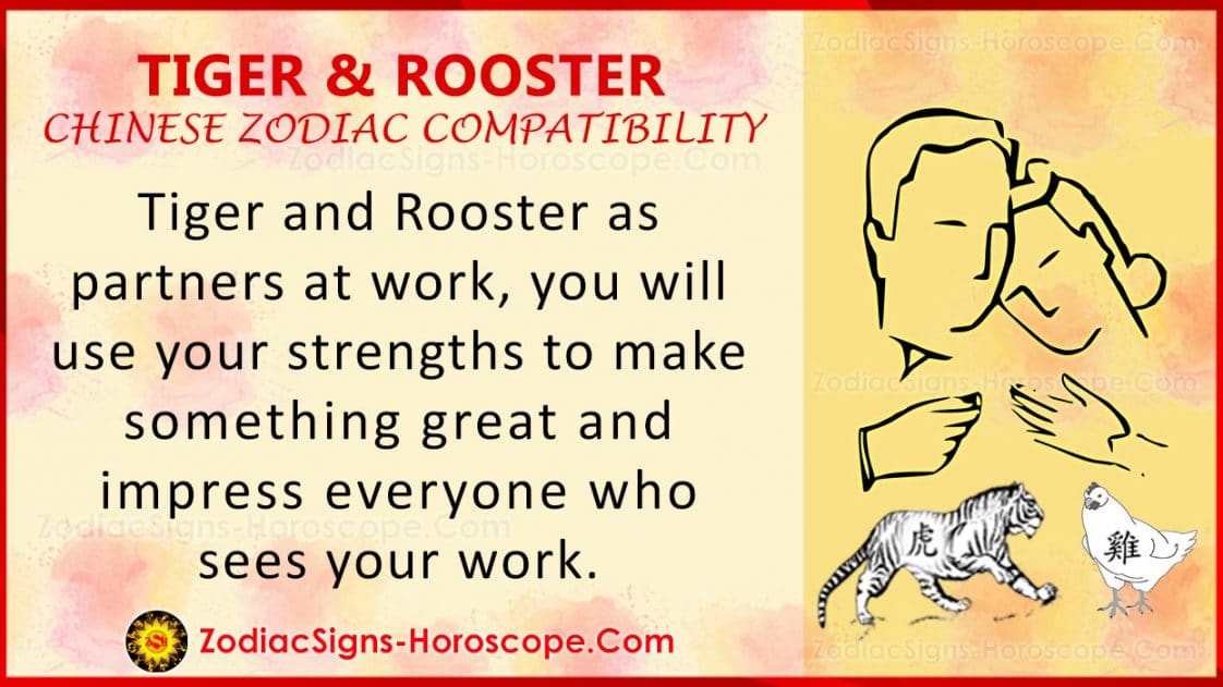 Tiger and Rooster Chinese Zodiac Compatibility: Love and Relationship
