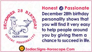 December 28 Zodiac (Capricorn) Horoscope Birthday Personality and Lucky ...