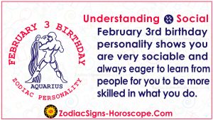 February 3 Zodiac (Aquarius) Horoscope Birthday Personality and Lucky ...