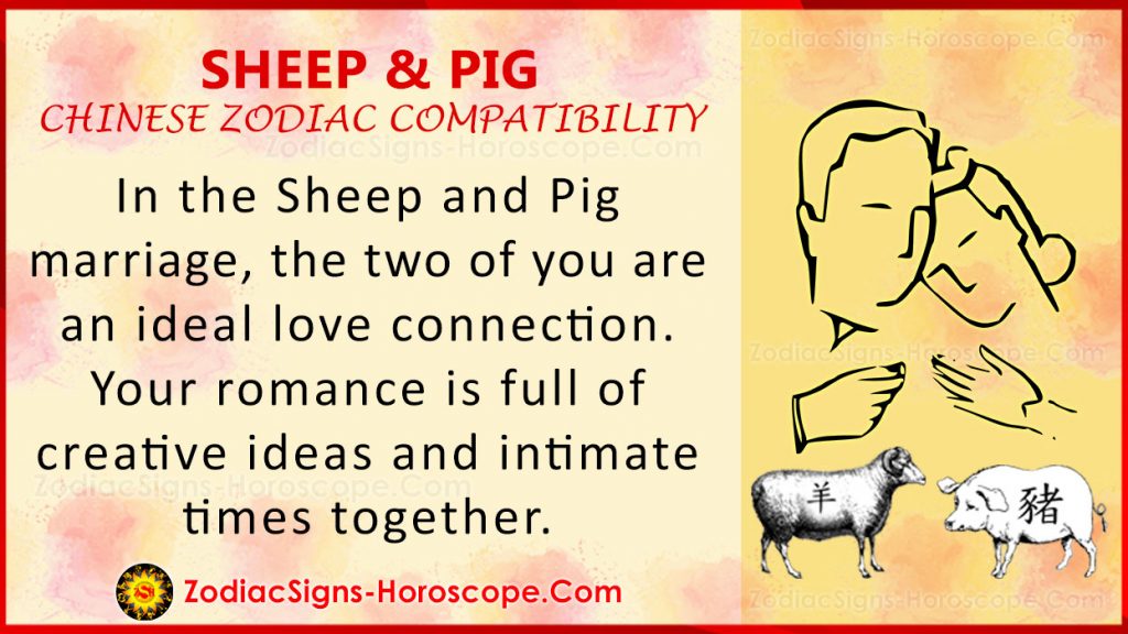 Sheep and Pig Compatibility, Love and Marriage in Chinese Zodiac