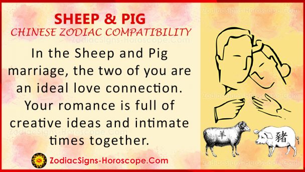 Sheep and Pig Compatibility, Love and Marriage in Chinese Zodiac