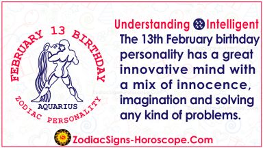 February 13 Zodiac (Aquarius) Horoscope Birthday Personality and Lucky ...